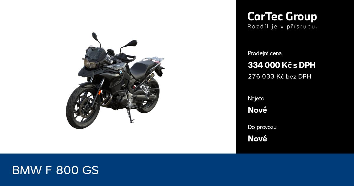 BMW F 800 GS | CarTec Group BMW Motorrad