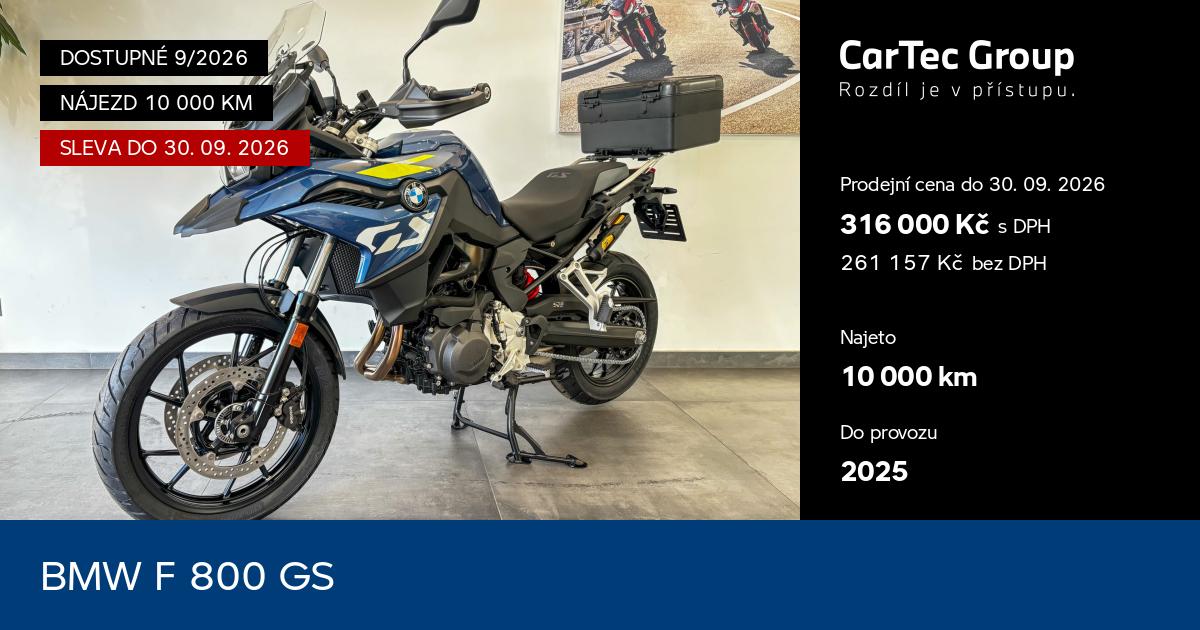BMW F 800 GS | CarTec Group BMW Motorrad