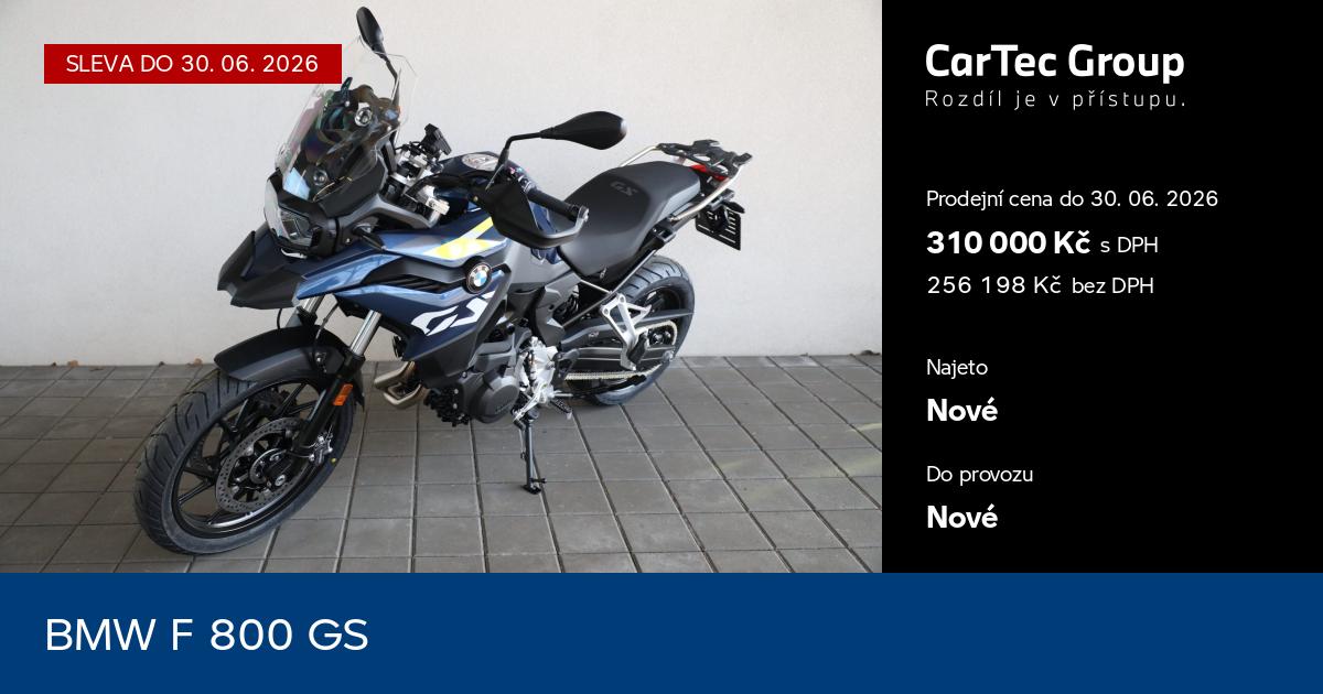BMW F 800 GS | CarTec Group BMW Motorrad