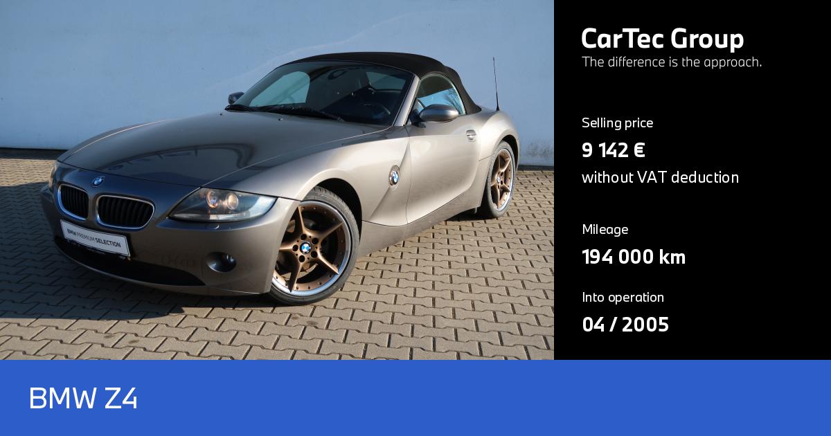 BMW Z4 - CarTec Group BMW